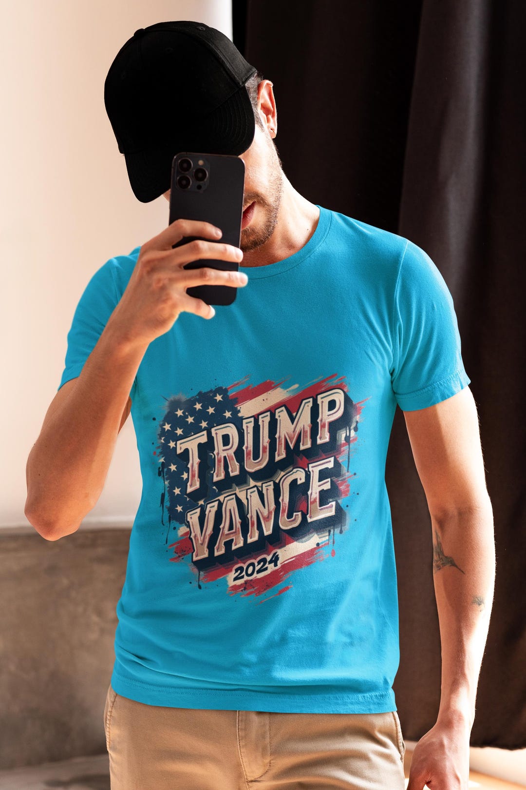 Trump 2024 Shirt MAGA Merchandise, JD Vance 24 Tee, Never Surrender ...
