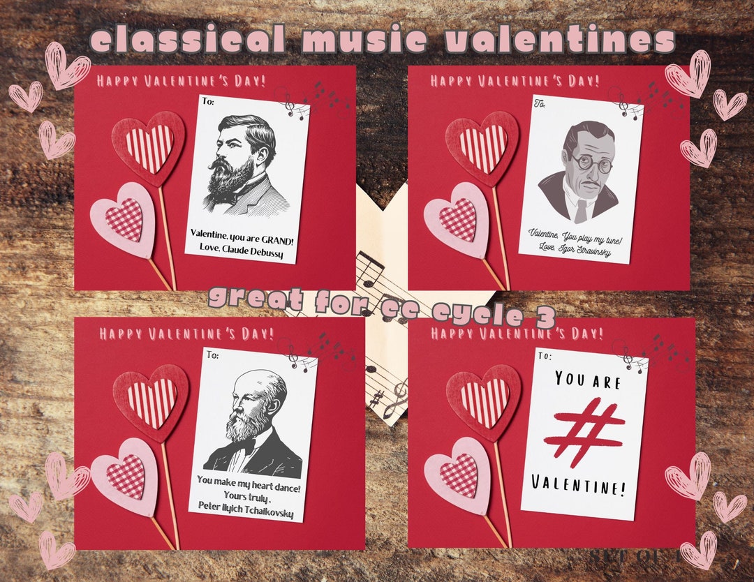 Valentines Day Cards | Classical Music | Composers | Classical ...