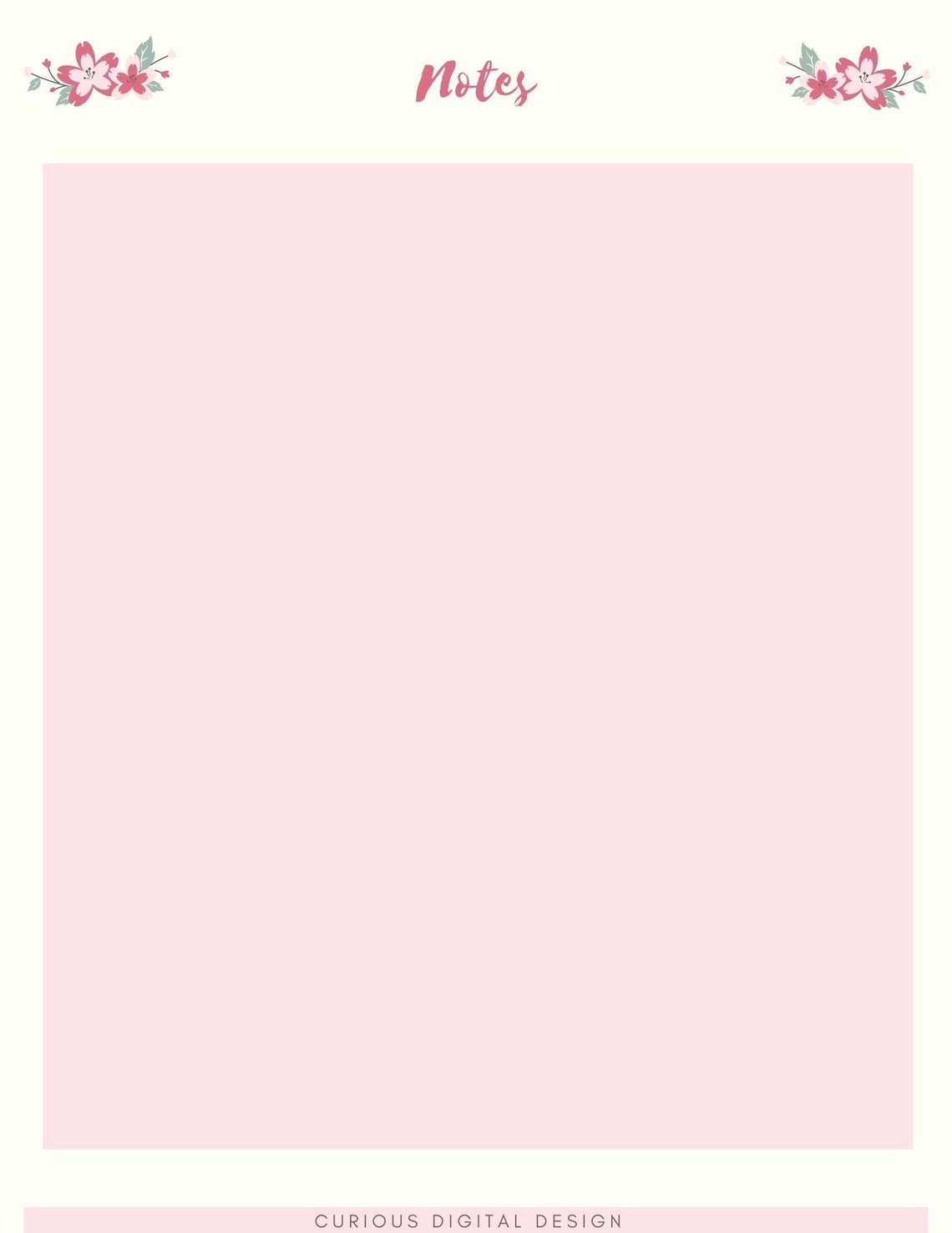 Notes Printable to Do List Printable Daily Notes Tracker - Etsy