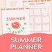 Summer Planner, Holiday Planner, Travel Checklist, Summer Reading List ...