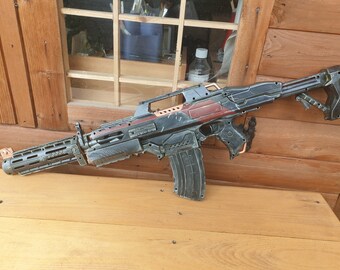 Customized Modified Custom Painted Nerf Gun Elf Orc Cosplay Comic Con ...