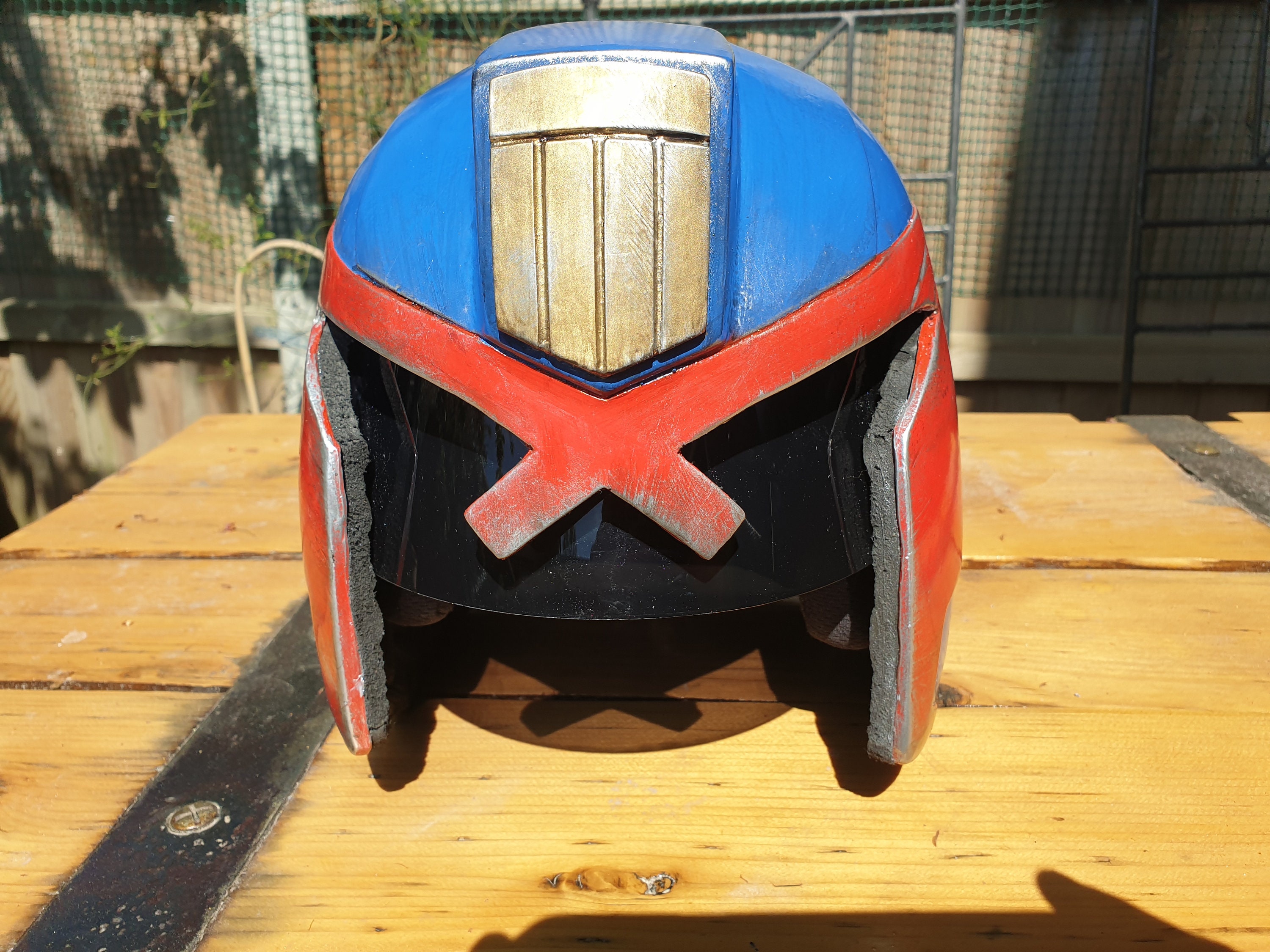 Judge Dredd Helmet - Etsy UK