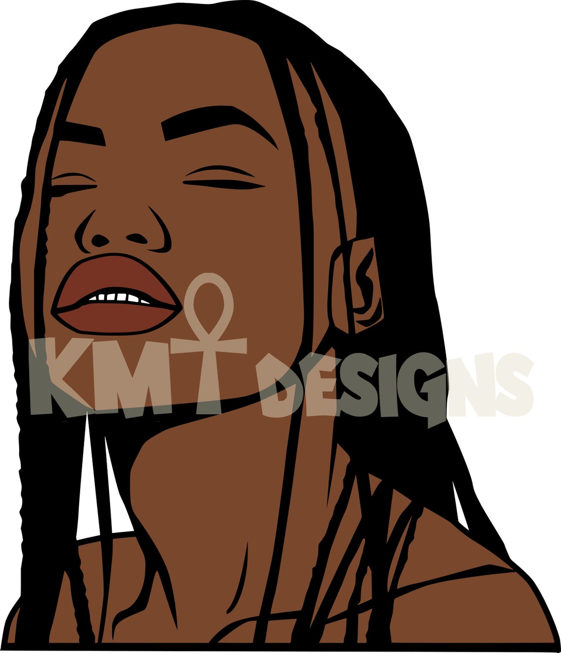 Afro Girl Magic Aaliyah Svg African Woman Svg Etsy Denmark