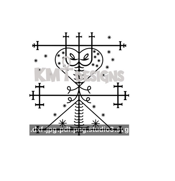 Veve manman Brigit SVG - Etsy