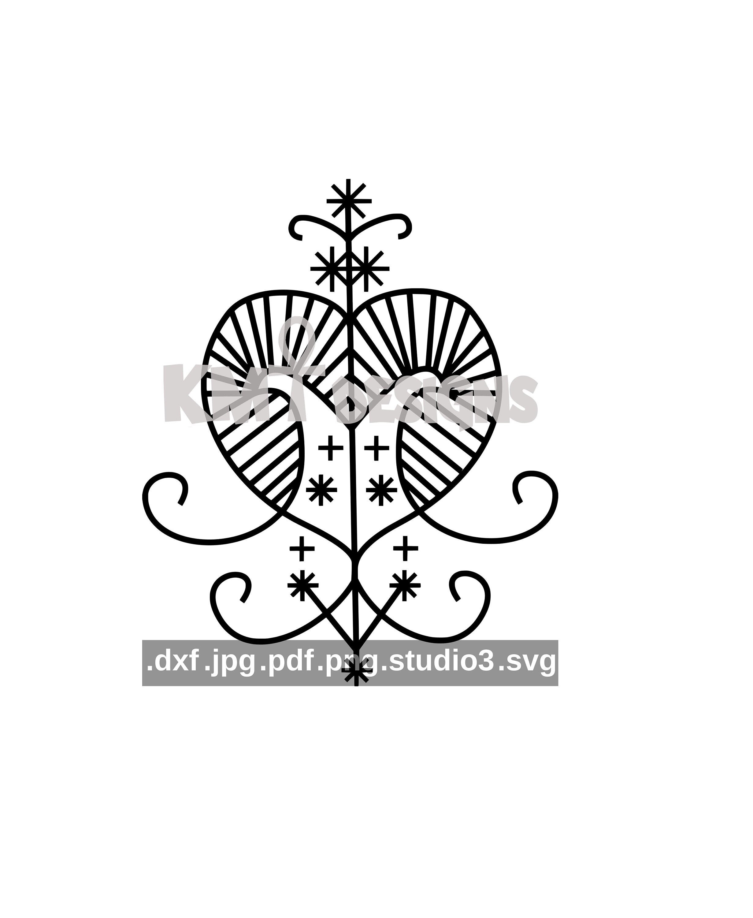 Voodoo Symbols Tattoo