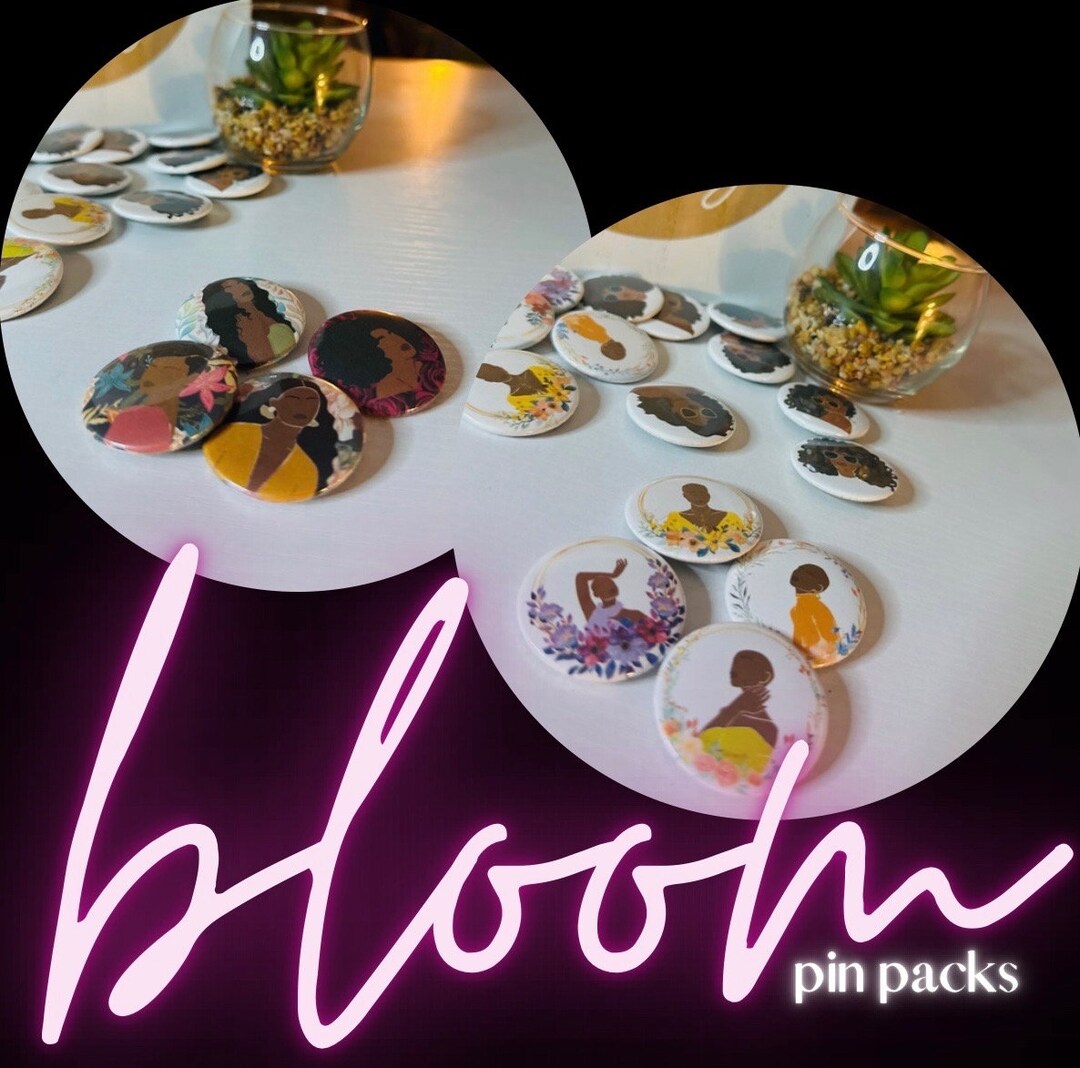 Pin Back Buttons Black Girl Magic Pins Buttons - Etsy