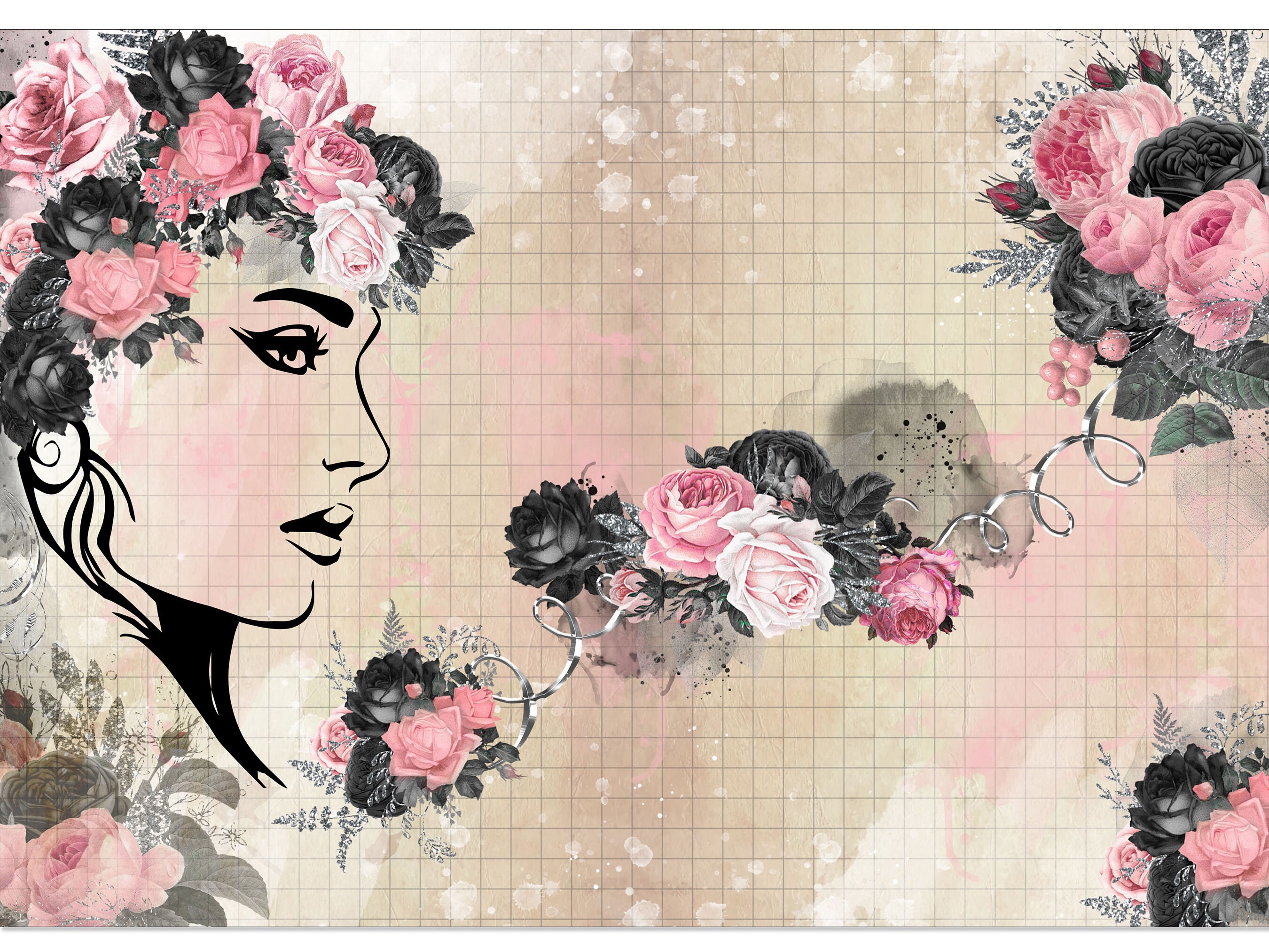 Flower Power, Printable for Paper Crafts, Digital Printable - Etsy