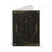 Justice Tarot Card Art Spiral Notebook Ruled Line, Graduation Ideas ...