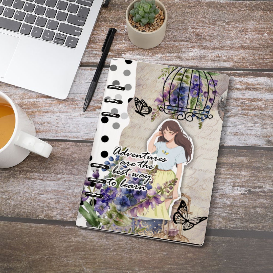 Collage Art Binder Notebook A6 Detachable Notes Binder - Etsy