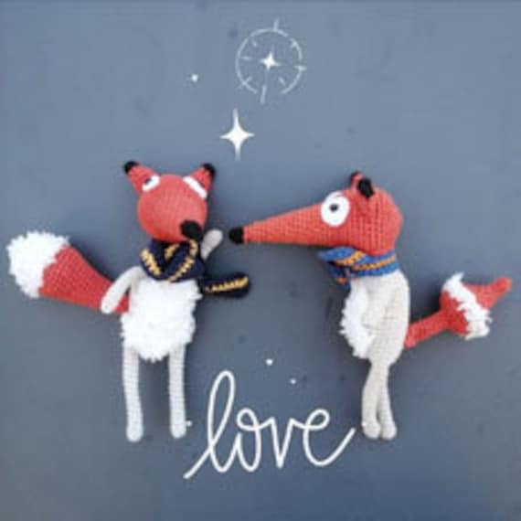 Emilio the Fox Amigurumi Pattern Crochet PDF File | Etsy