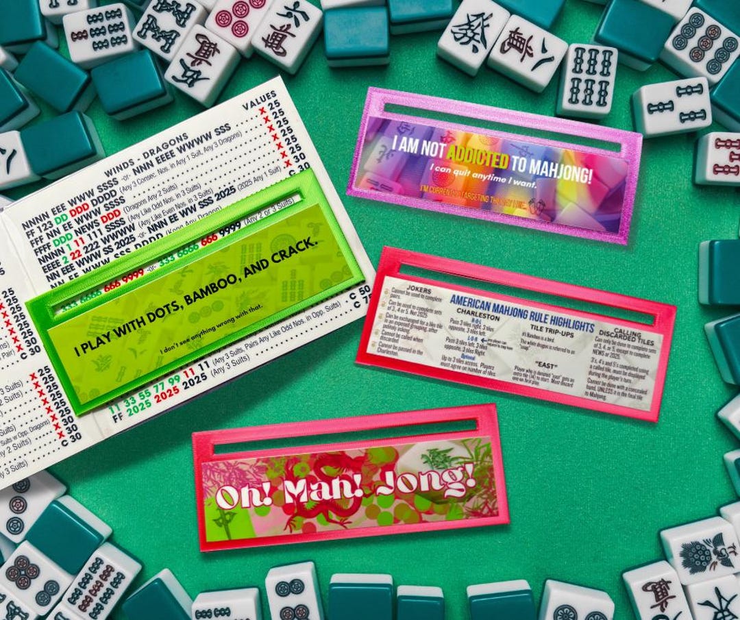 Mahjong Line Finder / Line Reader With American Rule Highlights, and a ...