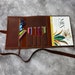 Leather Drawing Album Cover, Drawing Pad, Pen Case, Personalized ...