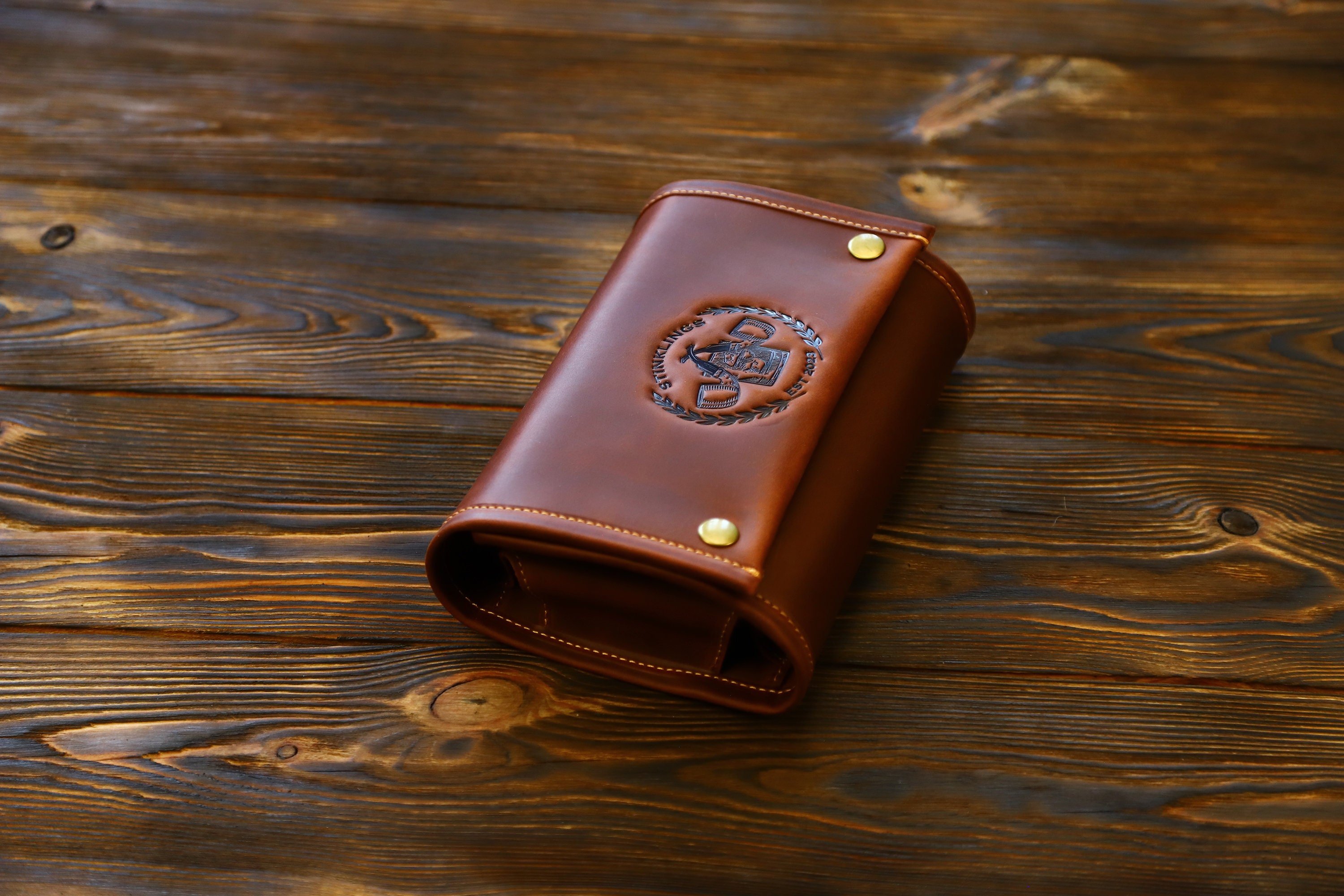 Leather Case for Pipe Smokers Kit* Tobacco Smokers Gift*tobacco Smokers ...