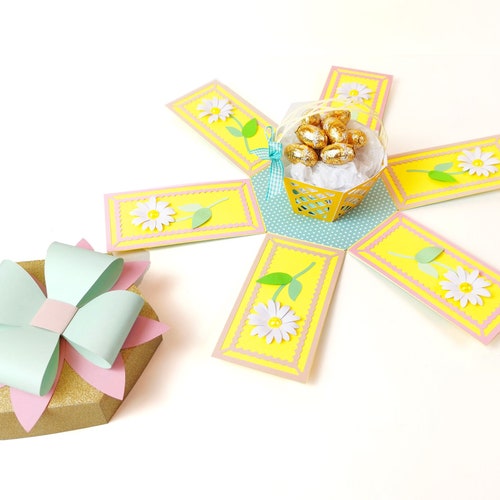 Exploding Box With Baby Carriage Digital Cutting File - Etsy