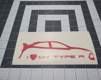 Honda Type R Decal - Etsy