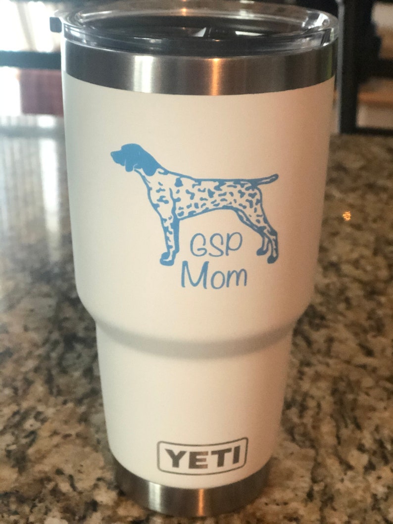 GSP Mom Sticker | German Shorthaired Pointer Decal | Cup Decal | GSP ...
