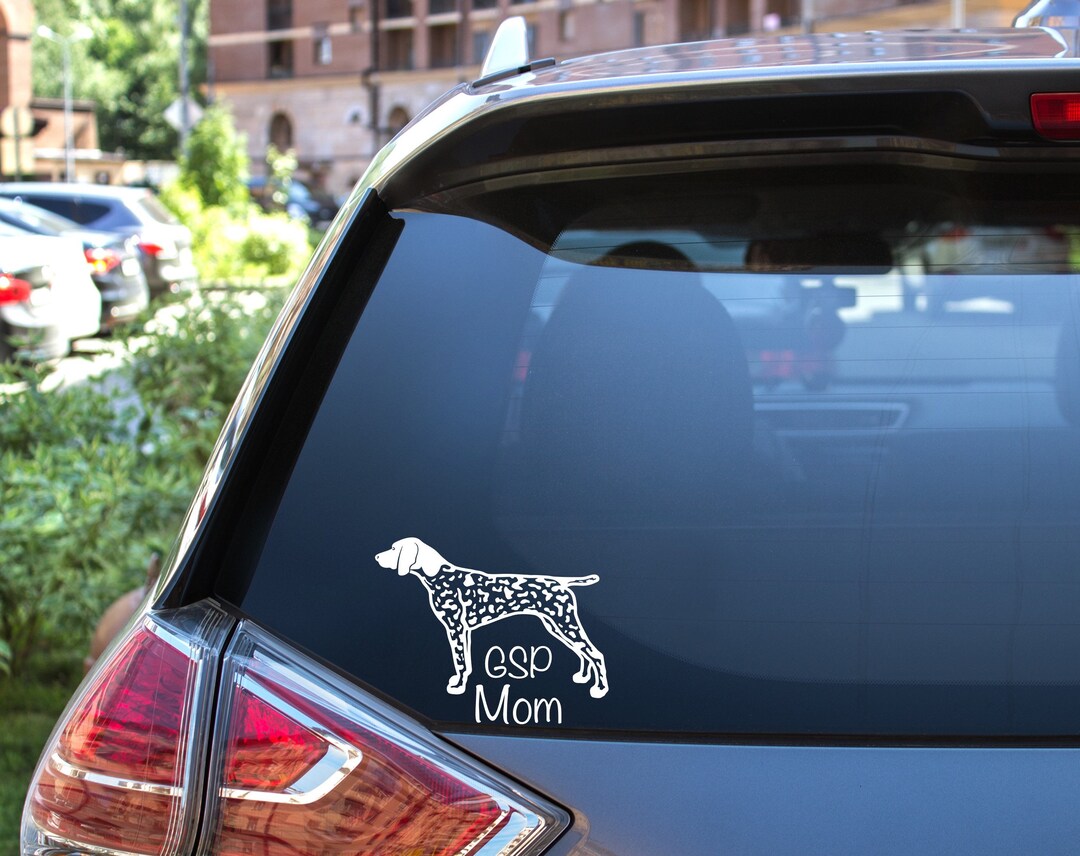 GSP Mom Sticker | German Shorthaired Pointer Decal | Cup Decal | GSP ...