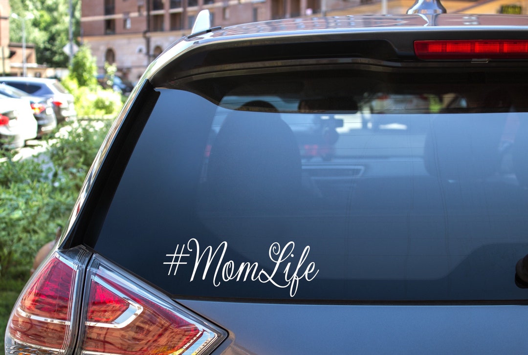 Mom Life Decal | Mom Sticker | Bumper Sticker | Sticker for Moms ...