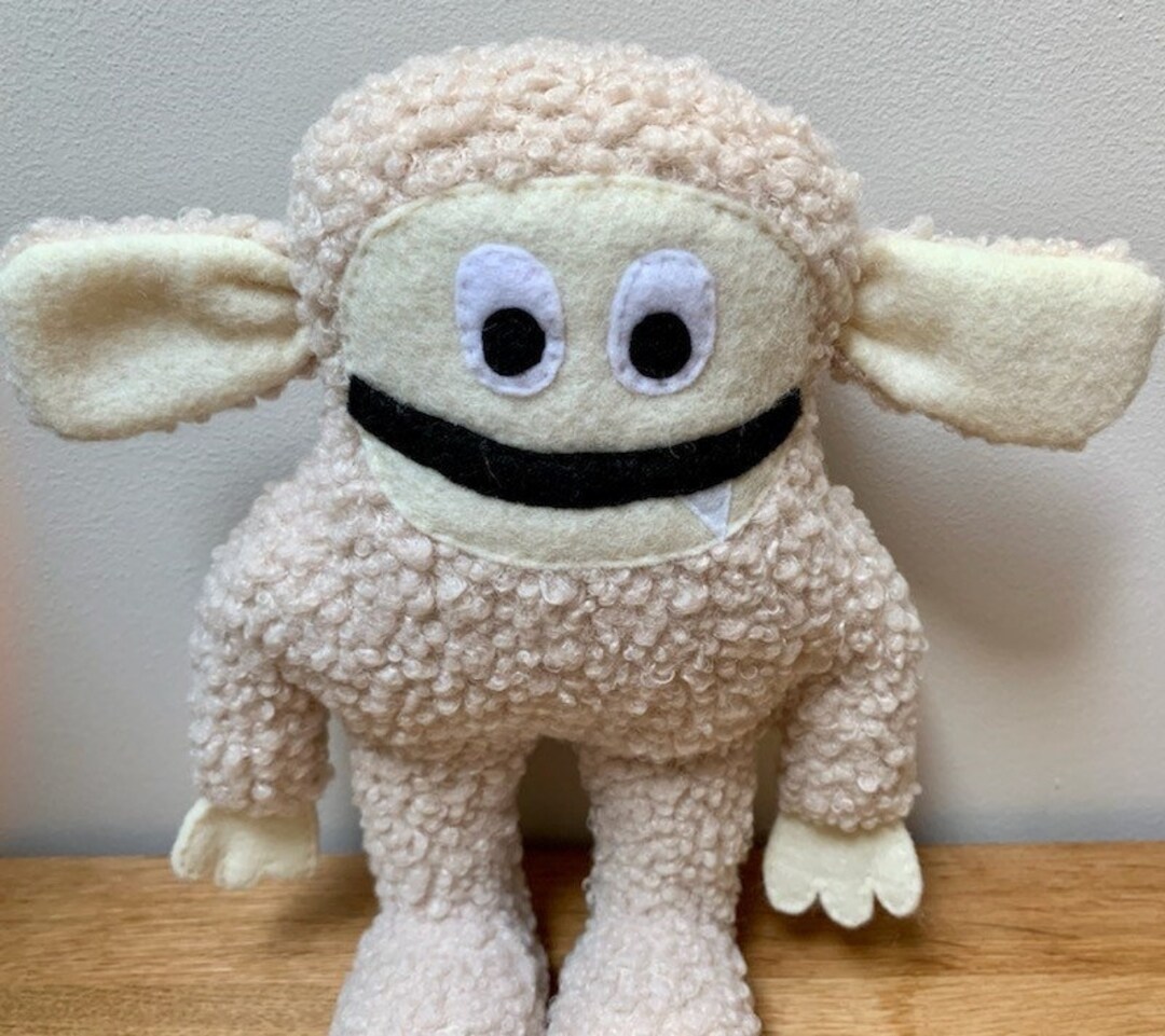 Woolly Mammoth Yeti Monster - Mini Monster - Monster Plush Fur Toy ...