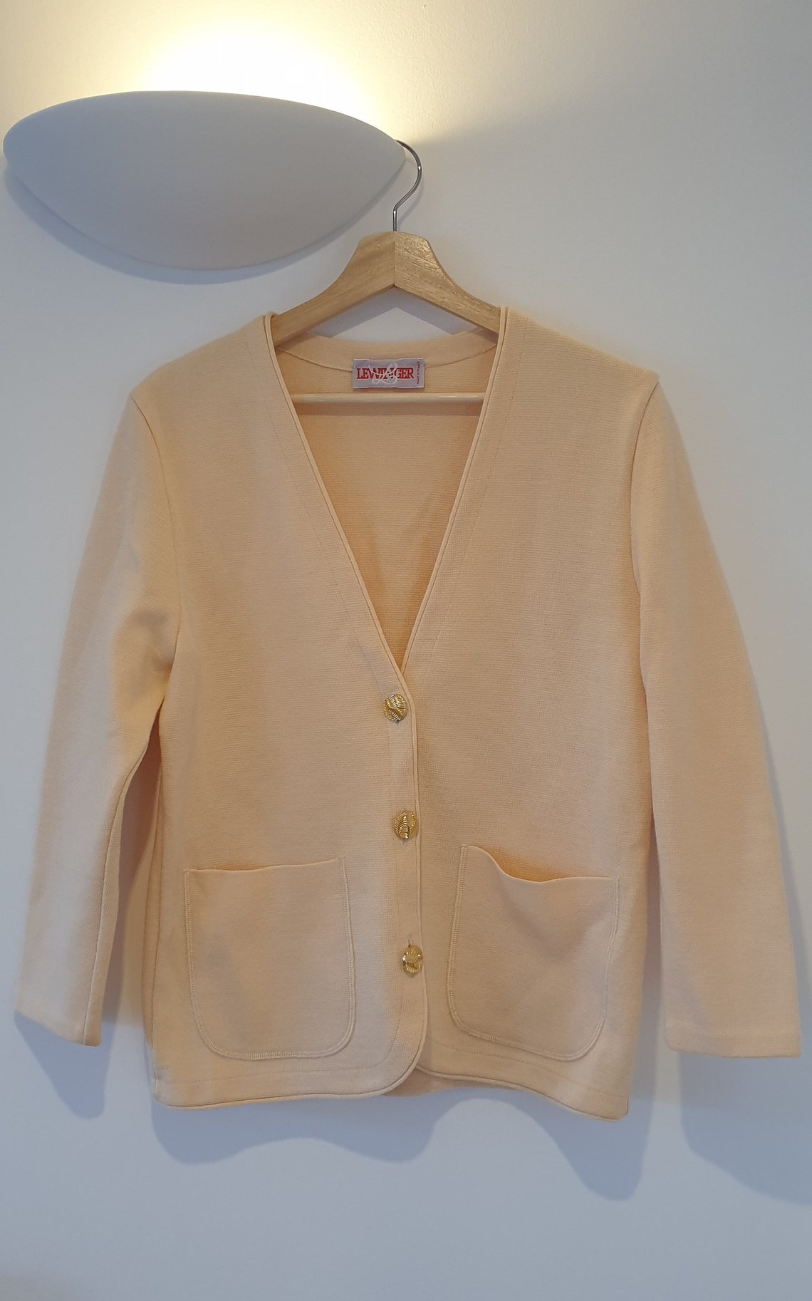Authentic Vintage Buttoned Jacket by LEWINGER Size S/M Made - Etsy.de