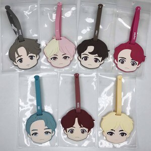 BTS Silicone Luggage TAG - Etsy