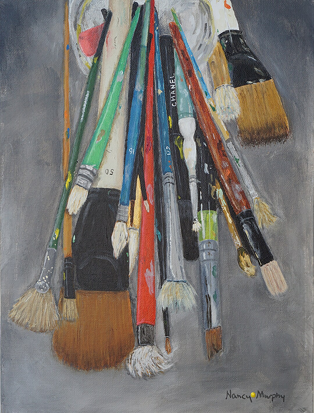 Paint Brushes Art | Art Lover's Gift | Paint Brushes | Gift for Artist ...