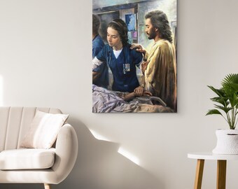 Nurse and Jesus - Etsy