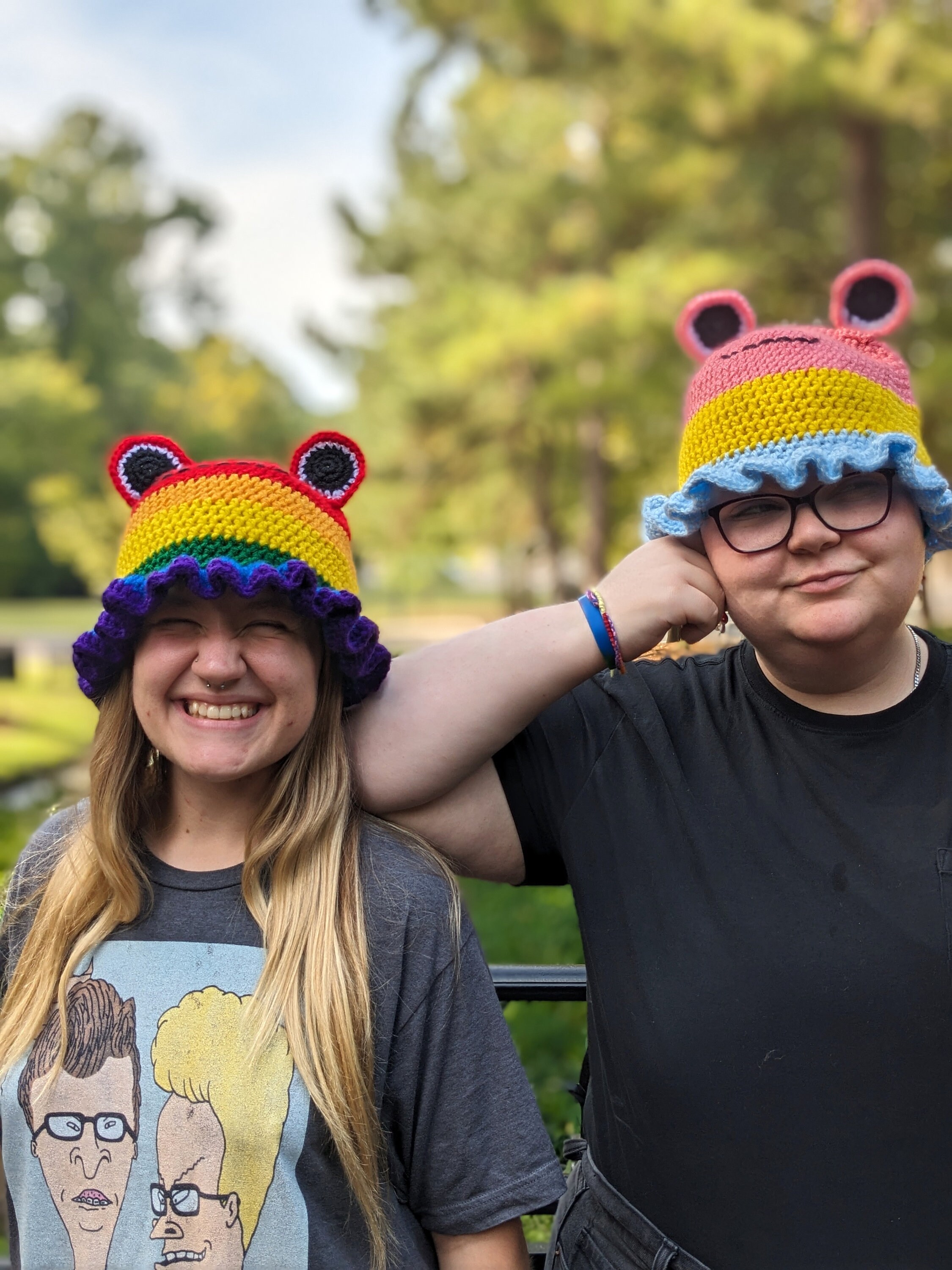Pride Flag Frog Hats - Etsy