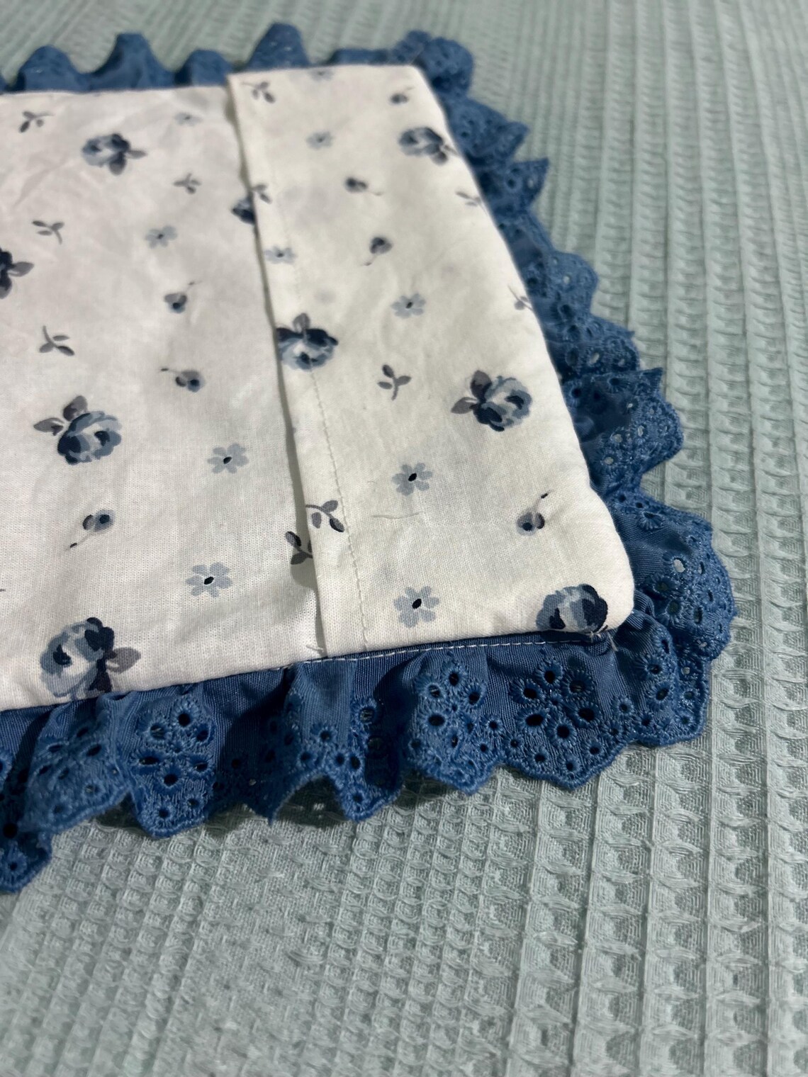 Vintage Style, Quilted Check Pattern. Fully Handmade Bible or Book ...