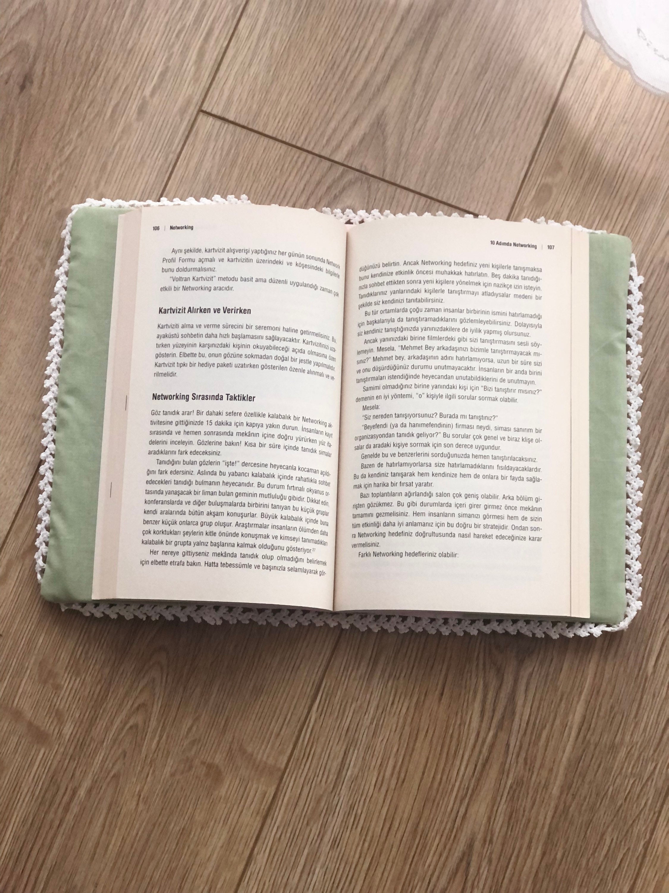 Lace Detailed Quilted Fabric Bible /book Cover - Etsy