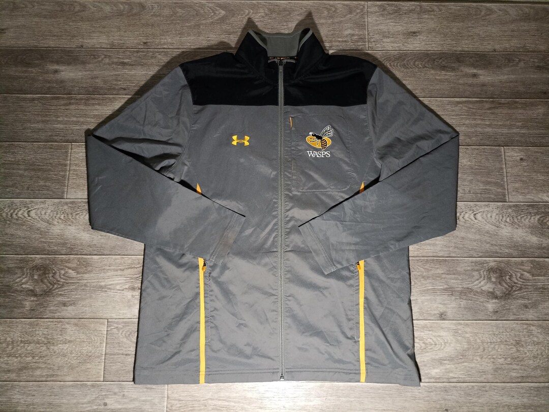 Wasps RFC Rugby Football Team England Under Armour 2018/19 Gray Sports ...