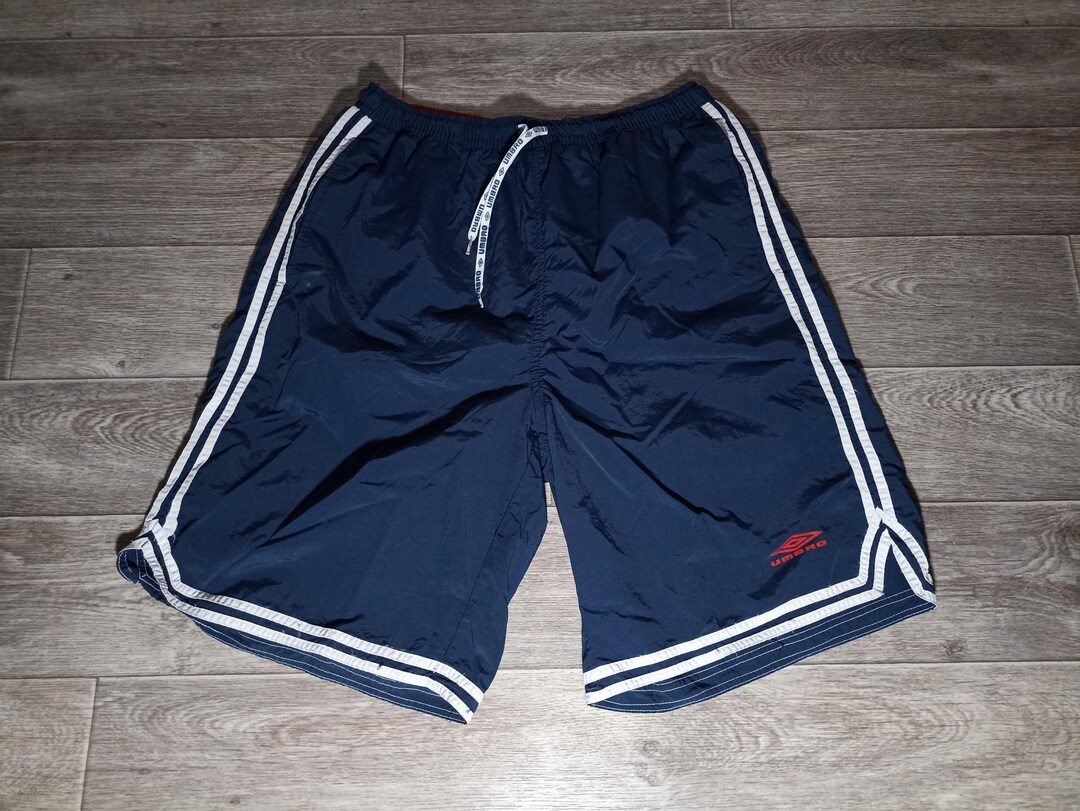 Vintage Umbro 2000s Navy Blue White Men's Football or Basketball Sports ...