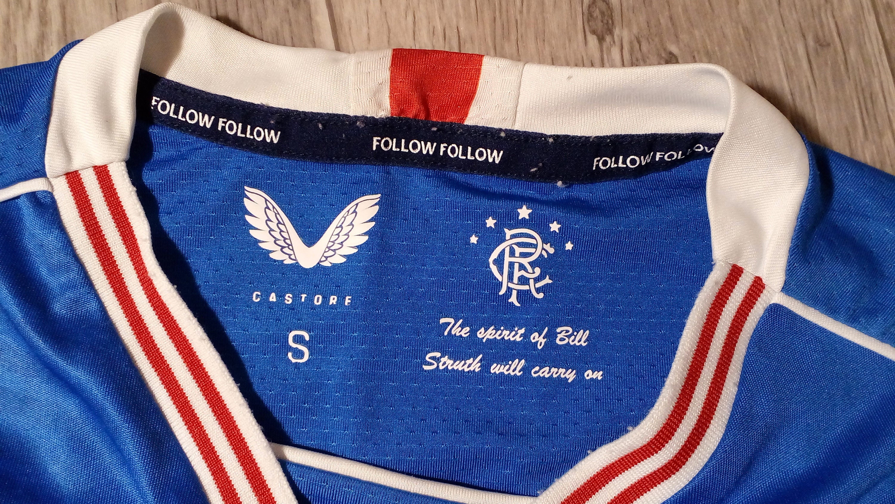 Glasgow Rangers FC RFC GRFC Scotland Castore 2020 2021 Blue Men's ...