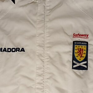 Vintage Scotland National Football Team Scottish Diadora 2003/05 White ...