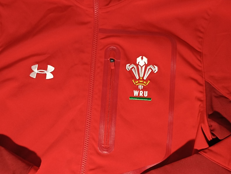 Wales National Team Welsh Rugby WRU Under Armour 2018/19 Sports Men's ...