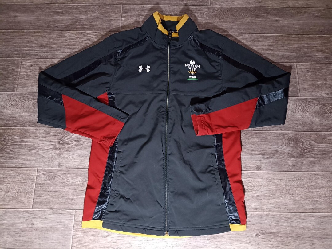 Wales National Team Welsh Rugby WRU Under Armour 2015/16 Sports Men's ...