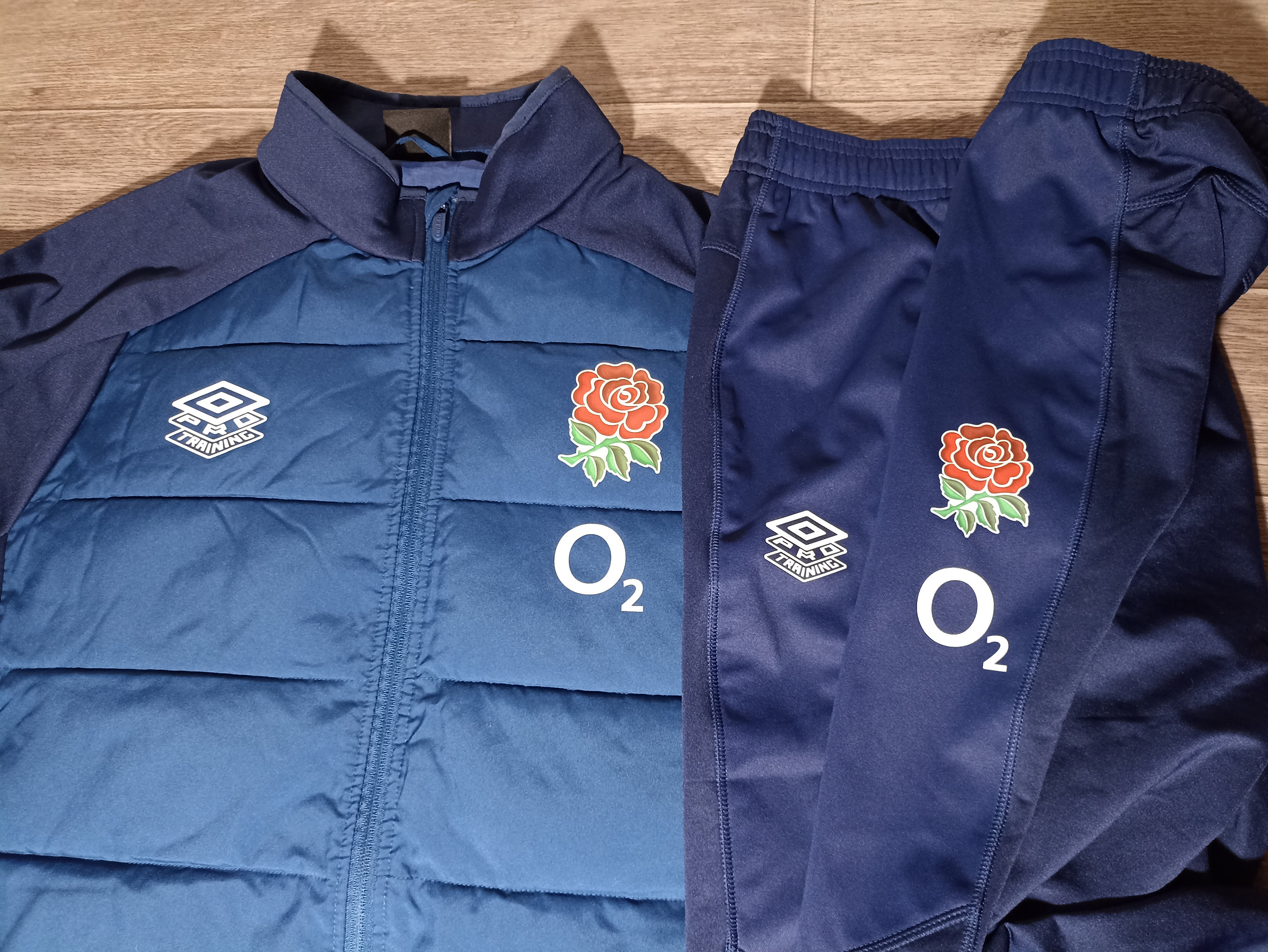 England National Team Rugby Football English for the Glory Rose Umbro ...