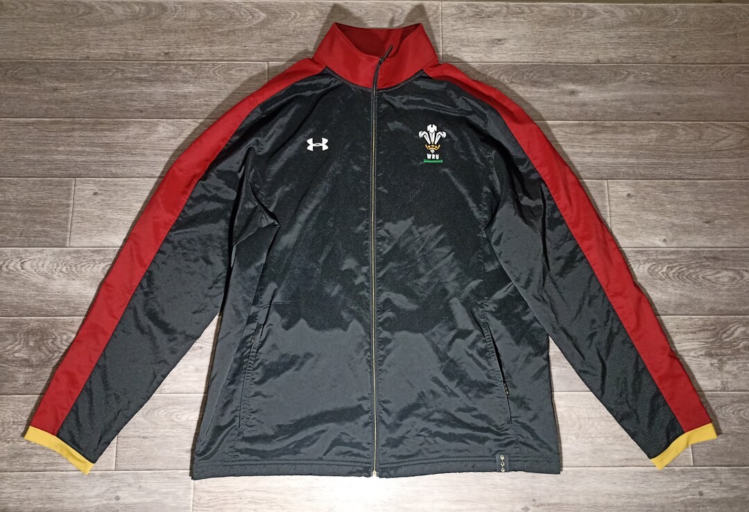 Wales National Team Welsh Rugby WRU Under Armour 2015/16 Sports Men's ...