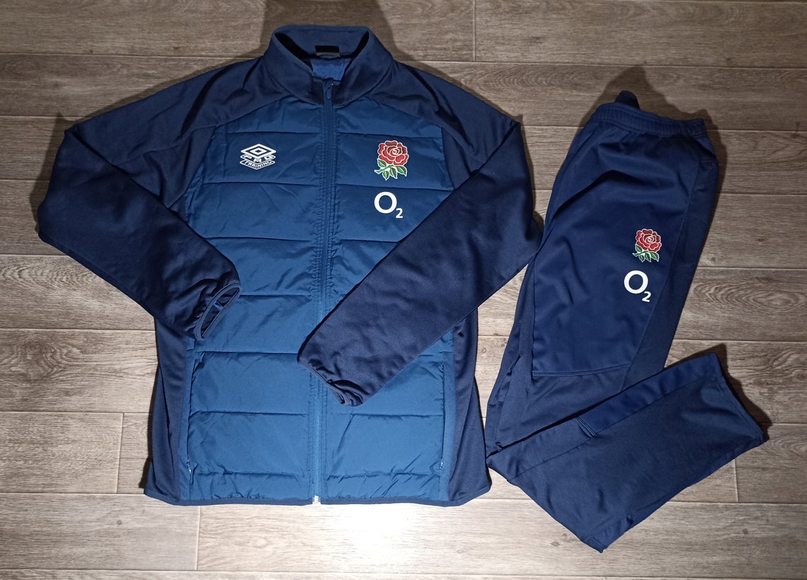 England National Team Rugby Football English for the Glory Rose Umbro ...