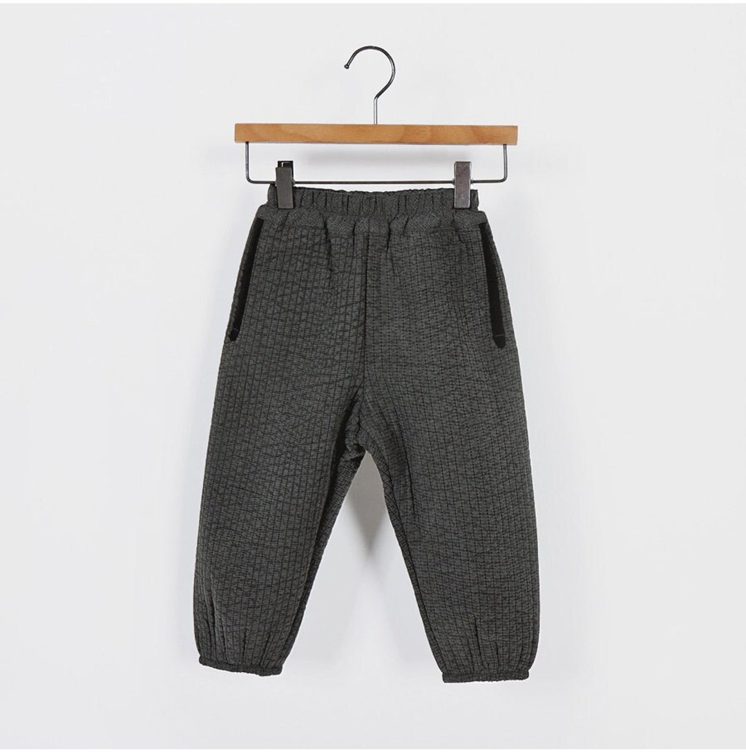 Dark Gray Kids Korean Modern Hanbok Pants Daily Korean Hanbok - Etsy