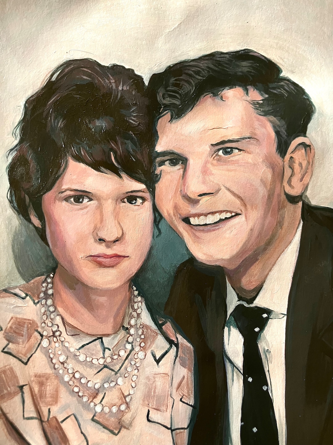 Custom Painting, Personalised Portrait From Photograph, Custom Painting ...