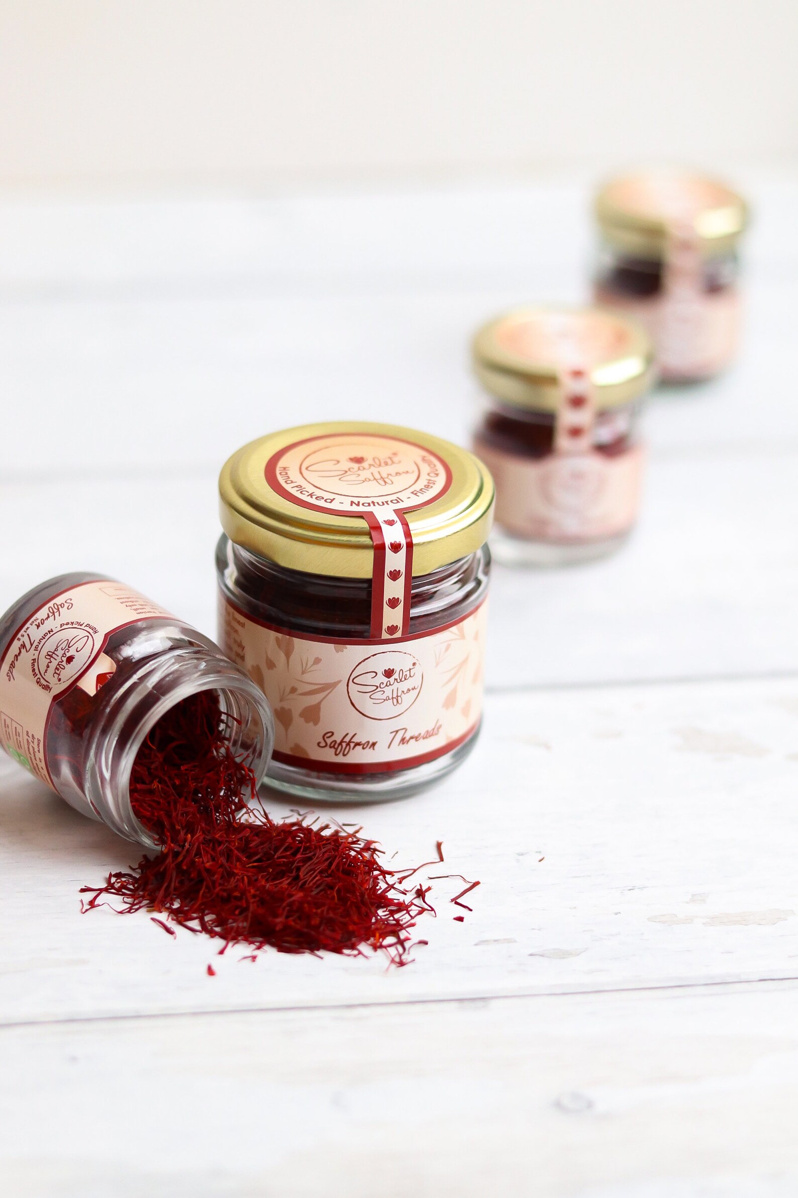 Scarlet Saffron, Finest Pure Premium All Red Spanish Saffron Threads ...