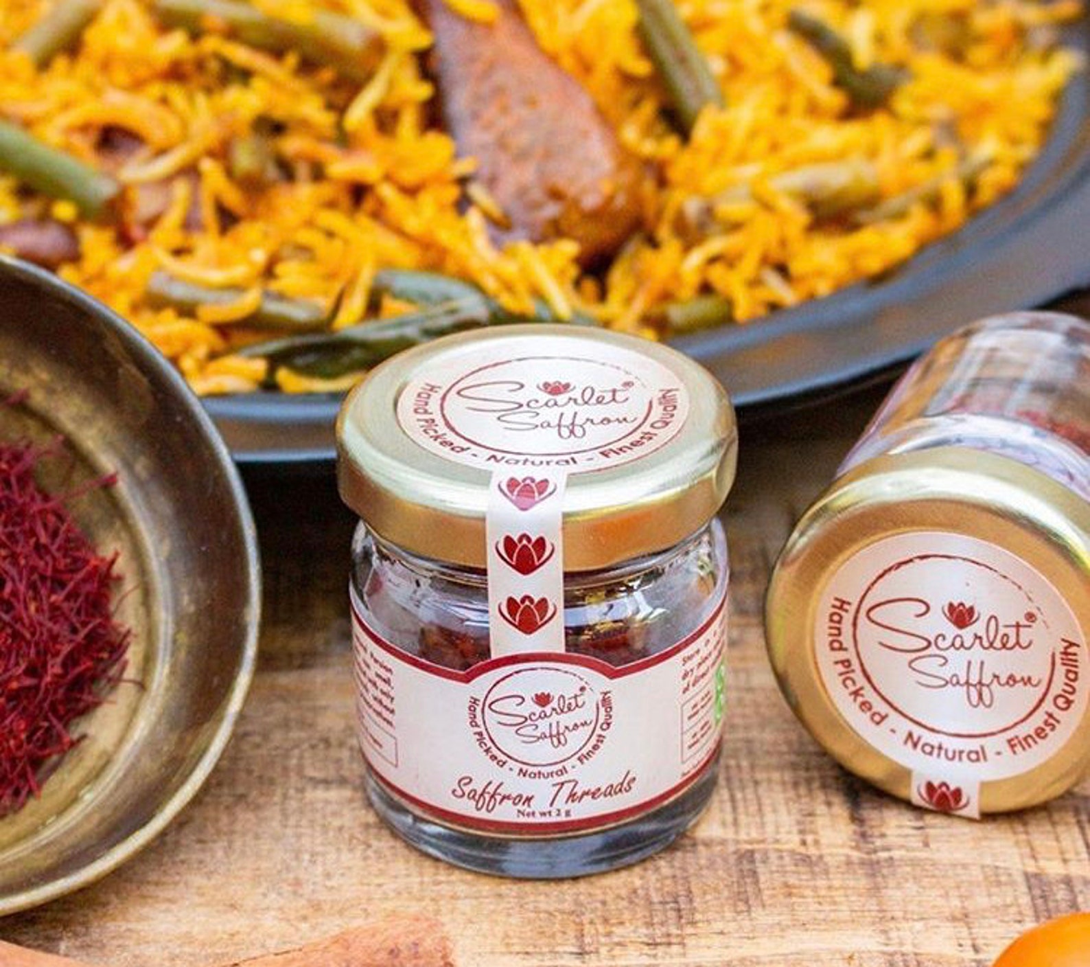 Scarlet Saffron, Finest Pure Premium All Red Spanish Saffron Threads ...