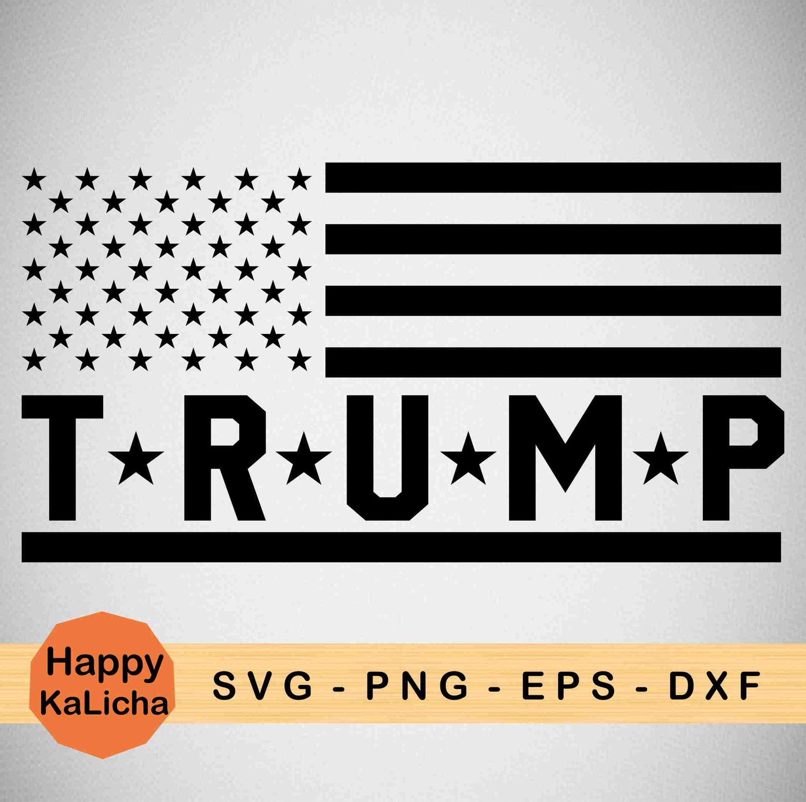 Trump Svg USA American Flag Svg 4th of July Svg American - Etsy