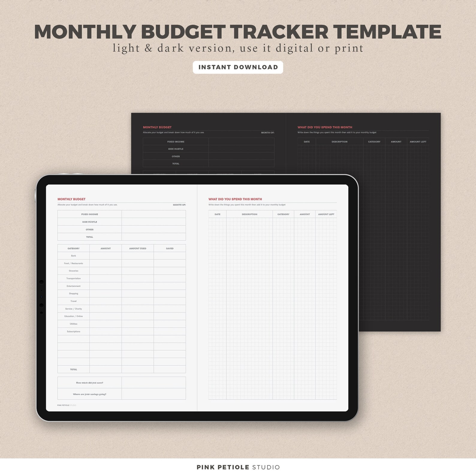 Goodnotes 5 budget template - loperjs