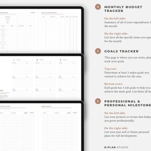 2025 Hyperlinked Digital Planner - V2 - Etsy