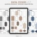 Basic Sticker Set 1 in 5 Colors Digital Planner Goodnotes Notability ...