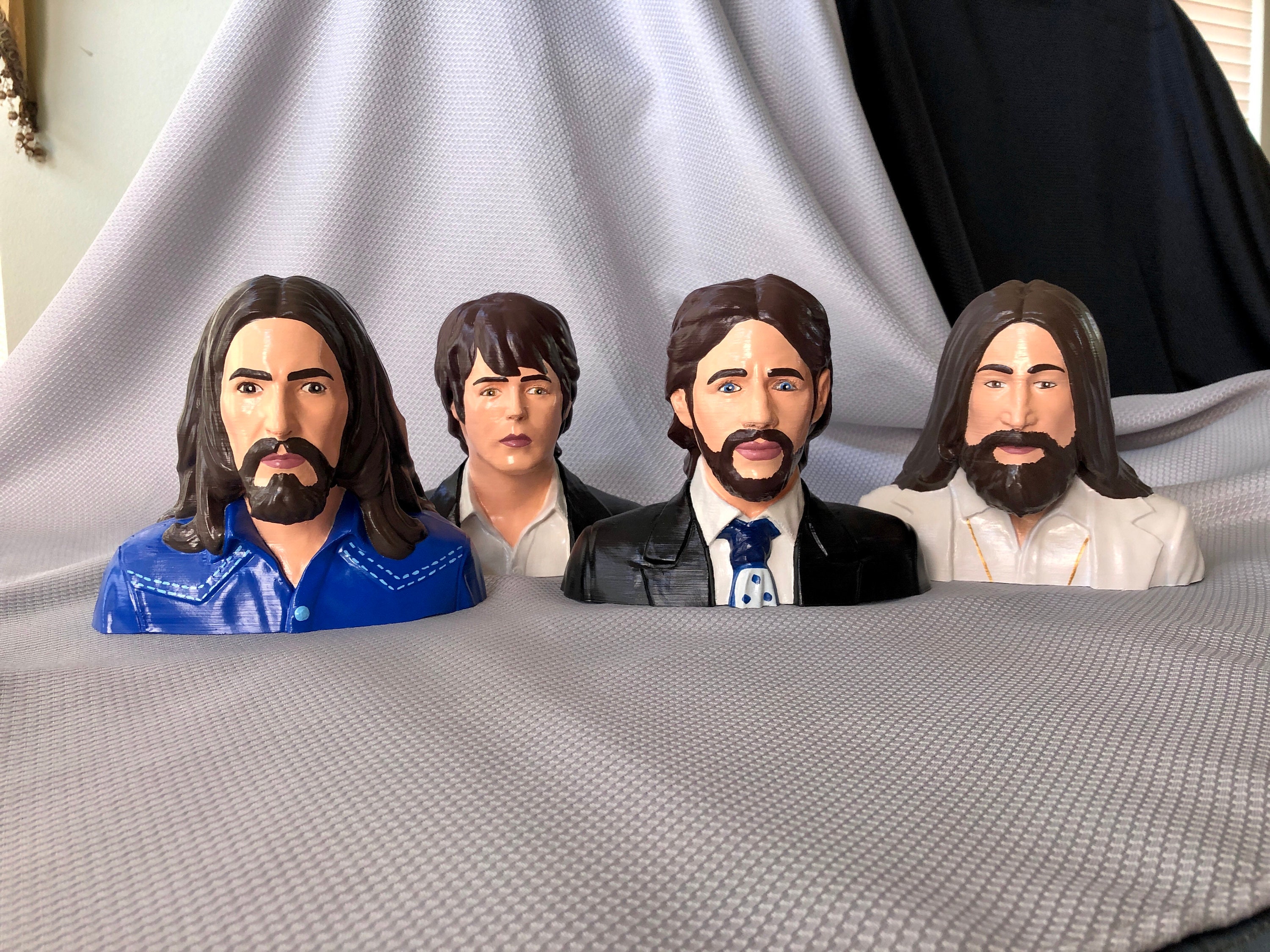 Miniature Toys the beatles stl 3d printing file Toys & Games Toys etna ...