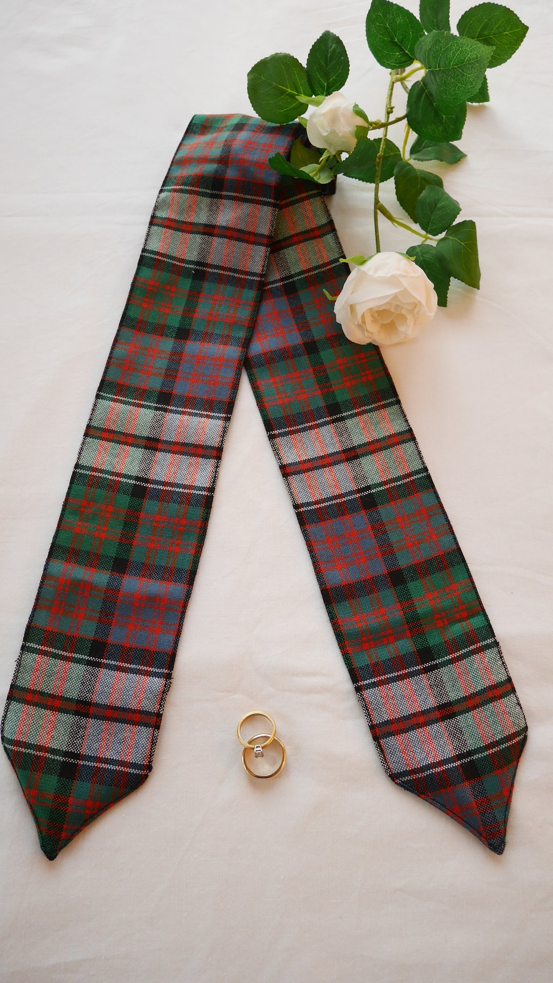 Tartan Handfasting Ribbon MACDONALD DRESS ANCIENT - Etsy
