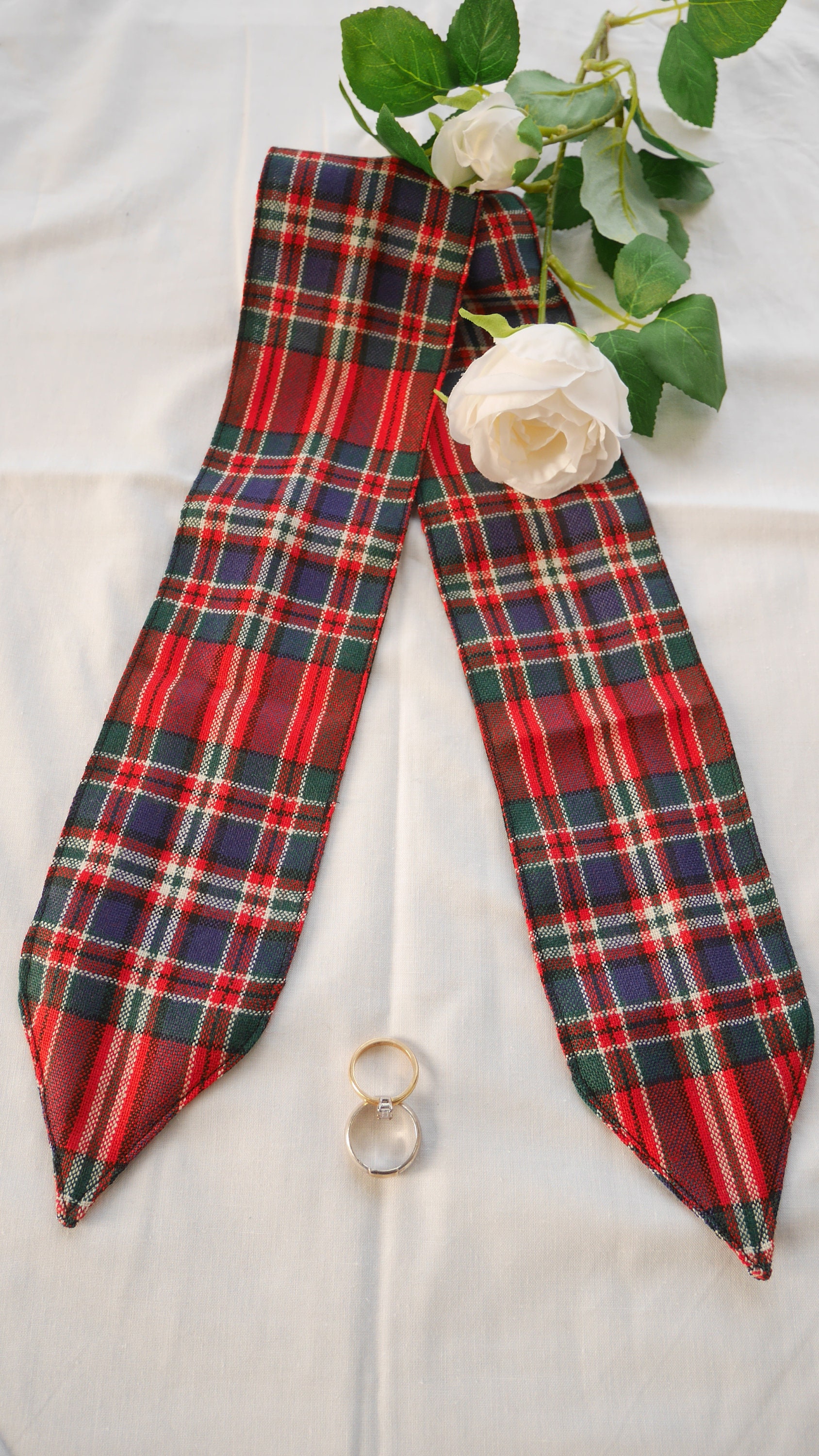 Tartan Handfasting Ribbon MACFARLANE MODERN - Etsy